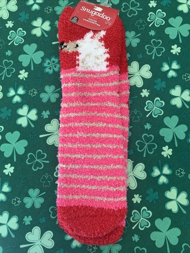 Sugadoo Womens Crew Socks - 1 Size fits most - Pink/Red w Llama - S010 | eBay
