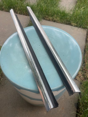 1990 BMW E30 Convertible Chrome Trim Left And Right Side Door Rear ...