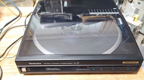 Technics SL-J1 DC Servo Automatic Linear Tracking Turntable Used with needle | eBay