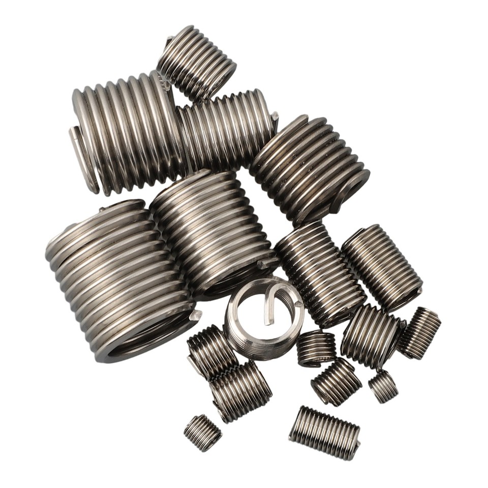 140Pcs Stripped Thread Rethread Helicoil Repair Insert Kit/Set Metric ...