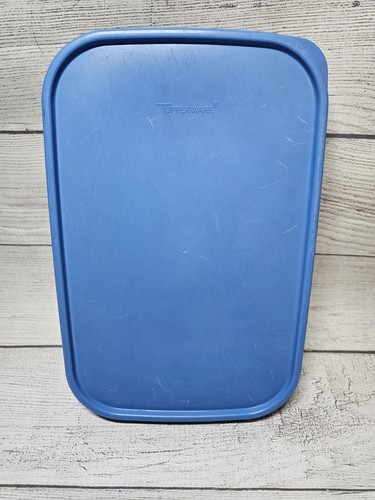 Vintage Tupperware Modular Mates Rectangle Container #1608 w/ Blue Lid ...