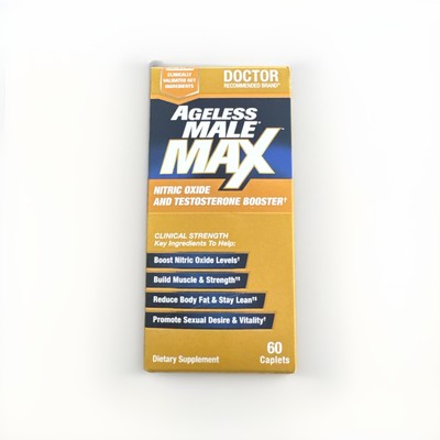 New Ageless Male Max T Booster 60 Caplets 695111001918| eBay