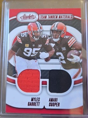 2024 Panini Absolute - Team Tandem Materials Amari Cooper, Myles ...