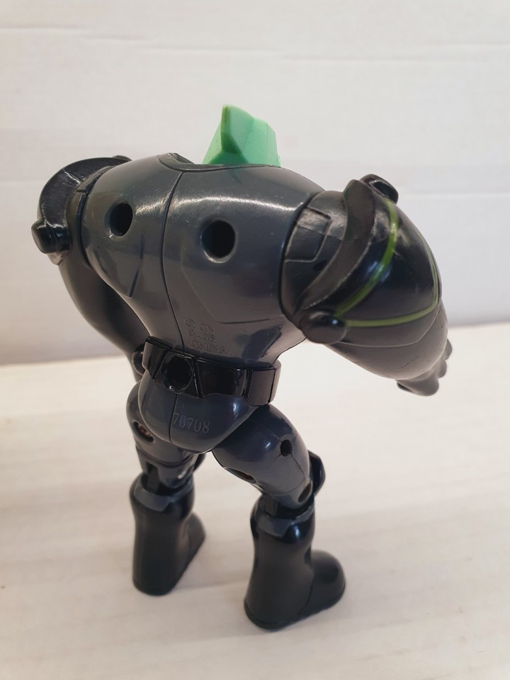 Ben 10 Ben Ten 6" DIAMONDHEAD POWER UP + LIGHT UP + 4" TETRAX Figures ...