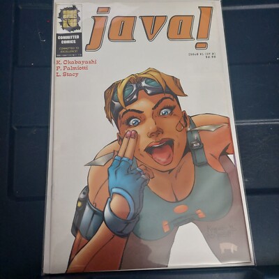 JAVA #1 COMIC COMMITED COMICS Lee Stacy Kensuke Okabayashi 2004 FN | eBay