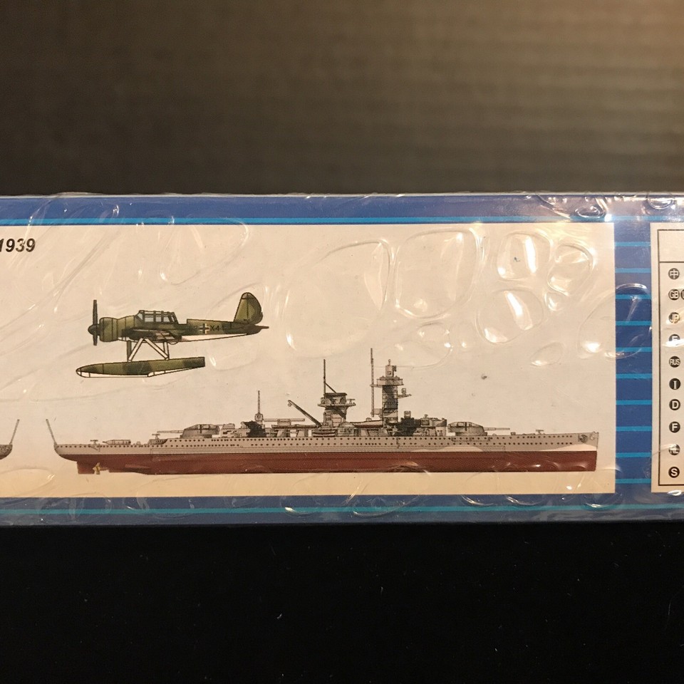 TRUMPETER 05774 GERMAN BATTLESHIP ADMIRAL GRAF SPEE (1939) MODEL KIT ...