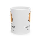 I Came I Saw I Forgot Mug for Coffee | Funny Single Status Ceramic Tea ...