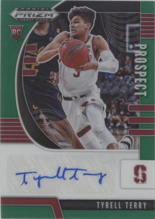 2020-21 Panini Prizm Draft Picks - Prospect Autographs Tyrell Terry #PA ...