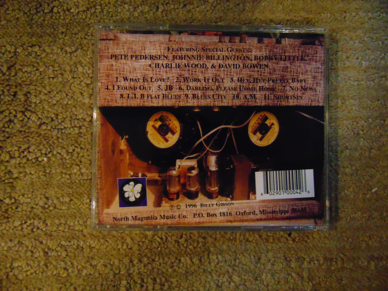 Billy Gibson by Billy Gibson (CD, Oct-1996, North Magnolia Music Co ...