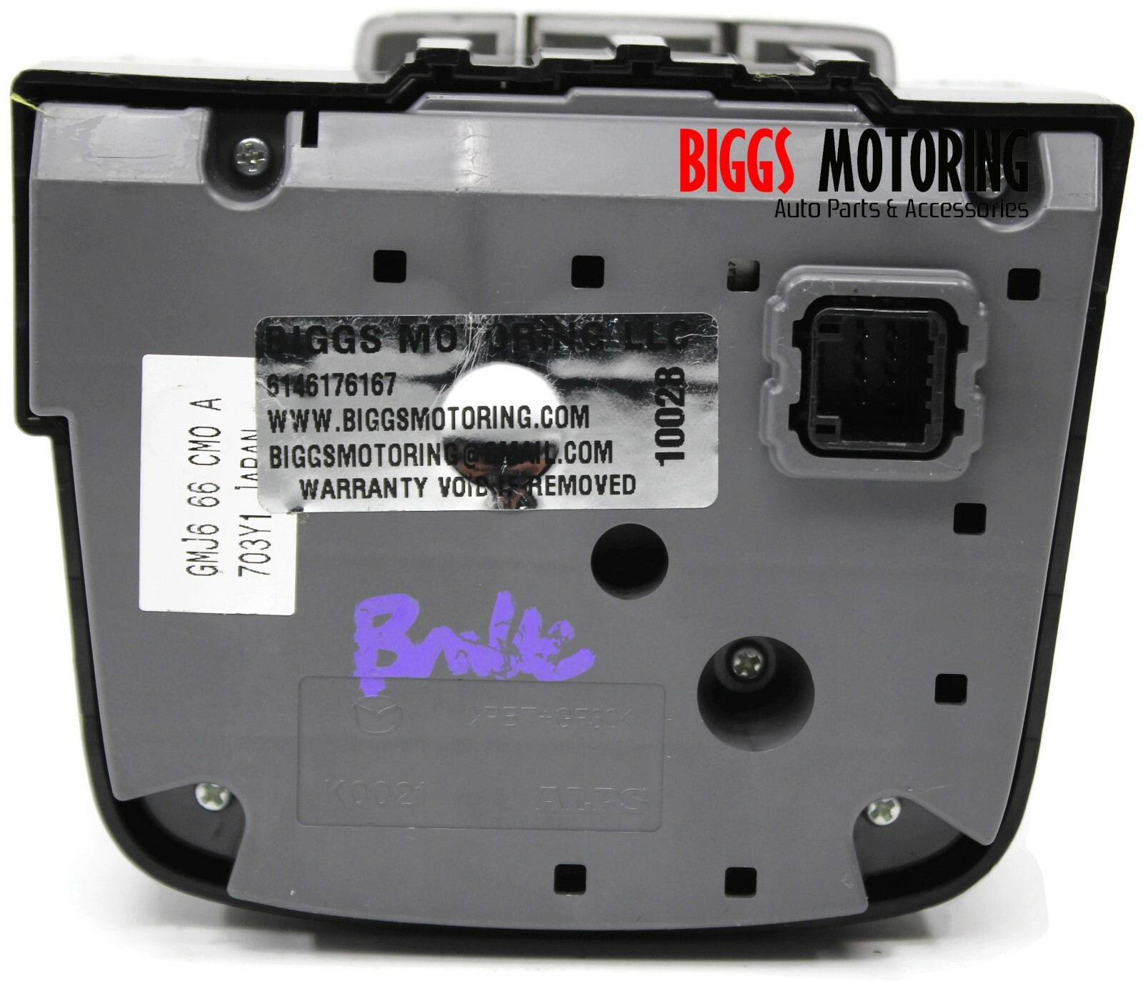 2017-2018 Mazda 6 Navigation Radio Switch Controller GMJ6 66 CM0 A | eBay