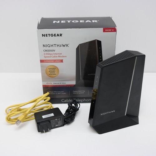 NETGEAR Nighthawk CM2050V 2.5Gbps Internet Speed Cable Modem ...
