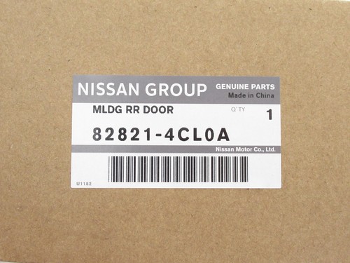 Genuine OEM Nissan 82821-4CL0A Driver Rear Belt Molding 2014-2020 Rogue ...