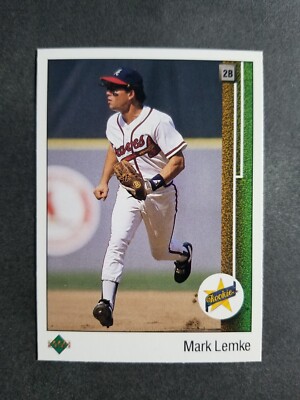 1989 Upper Deck rookie MARK LEMKE card # 19 [C14] | eBay