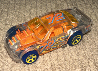 Hot Wheels Stockar #72 Clear with Flames X-Raycers Series Mattel ...