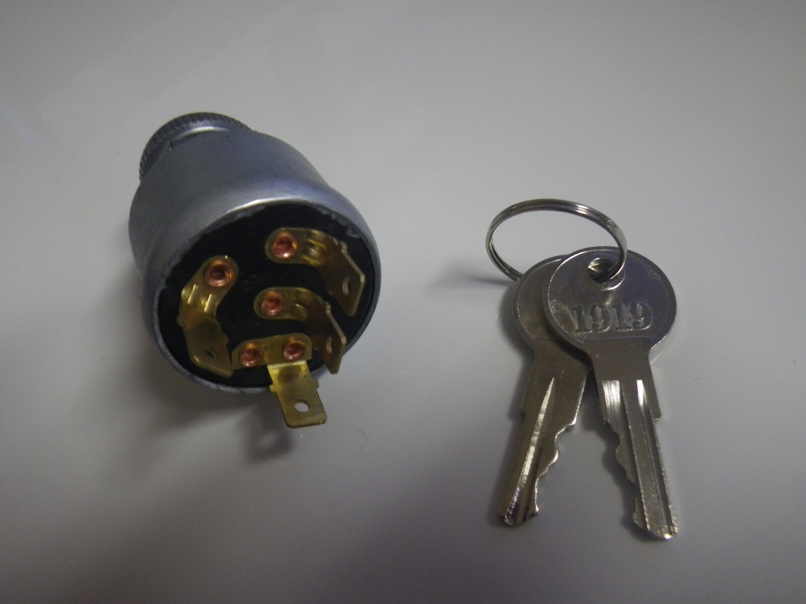 EZGO Golf Cart 1975-up 4 Terminal Ignition Key Switch w/ Lights 33639 ...