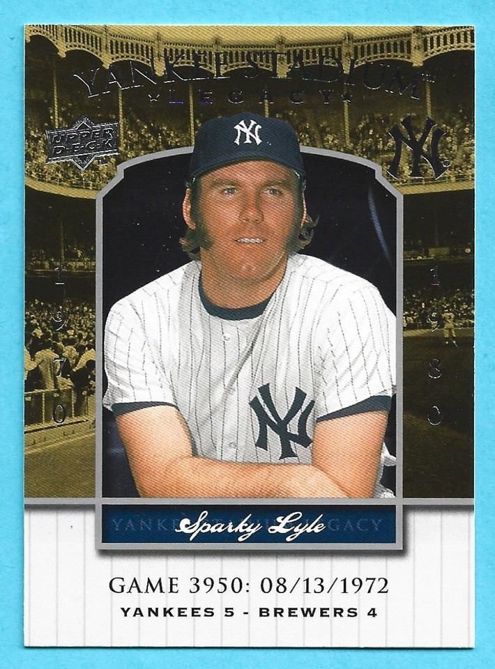 2008 UPPER DECK YANKEE STADIUM LEGACY COLLECTION Baseball / You Pick ...