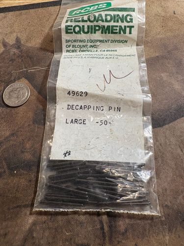 RCBS Decapping Pins; Pack of 50; Large; 49629 | eBay