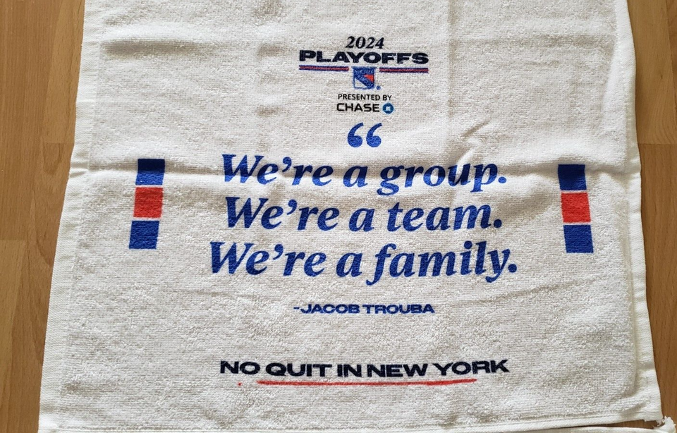 NY Rangers Stanley Cup Playoffs Rally Towels! RD 1 GM1 & RD2 GM1 | eBay