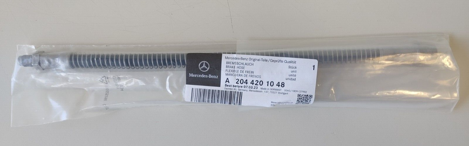 Mercedes-Benz 2044201048 Genuine OEM Brake Hose for sale online | eBay