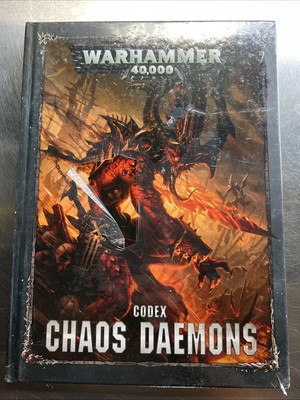Warhammer 40k Codex Chaos Daemons Book Hardcover Supplement Games ...