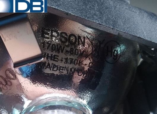 GENUINE OEM EPSON ELPLP38 LAMP FOR EMP-1505 EMP-1700 EMP-1705 EMP-1707 ...