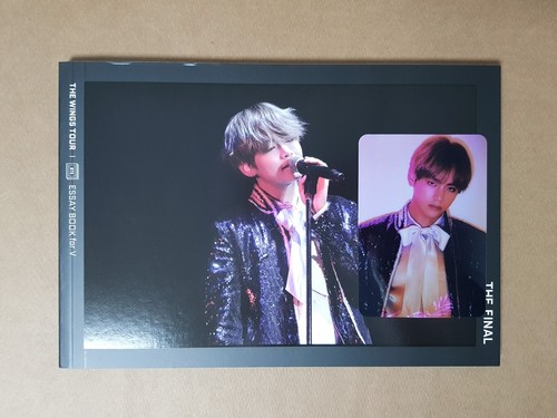 [Official] V Taehyung Essay Book- BTS The WINGS Tour Final with ...