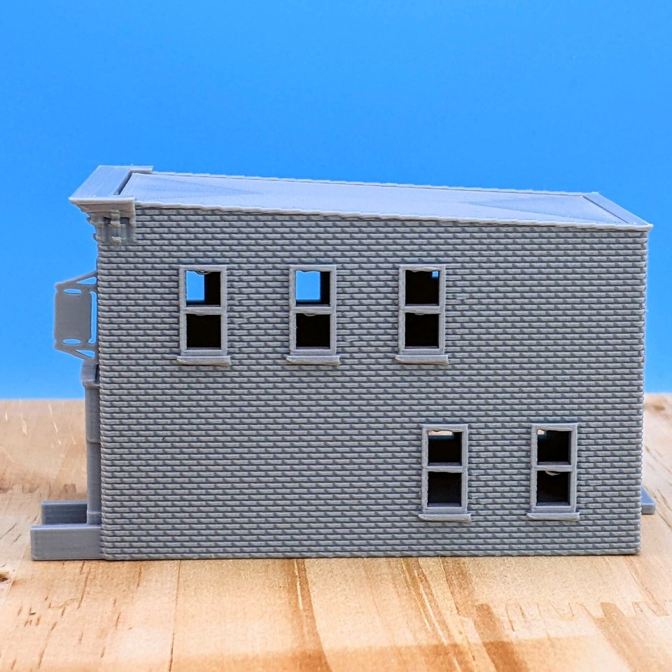 HO Scale - York Pennsylvania Small Office and Apartment - 1:87 Scale ...