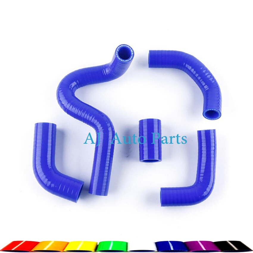 Fit DUCATI 999 / 749 / 749R 2003-2006 Blue Silicone Radiator Coolant ...