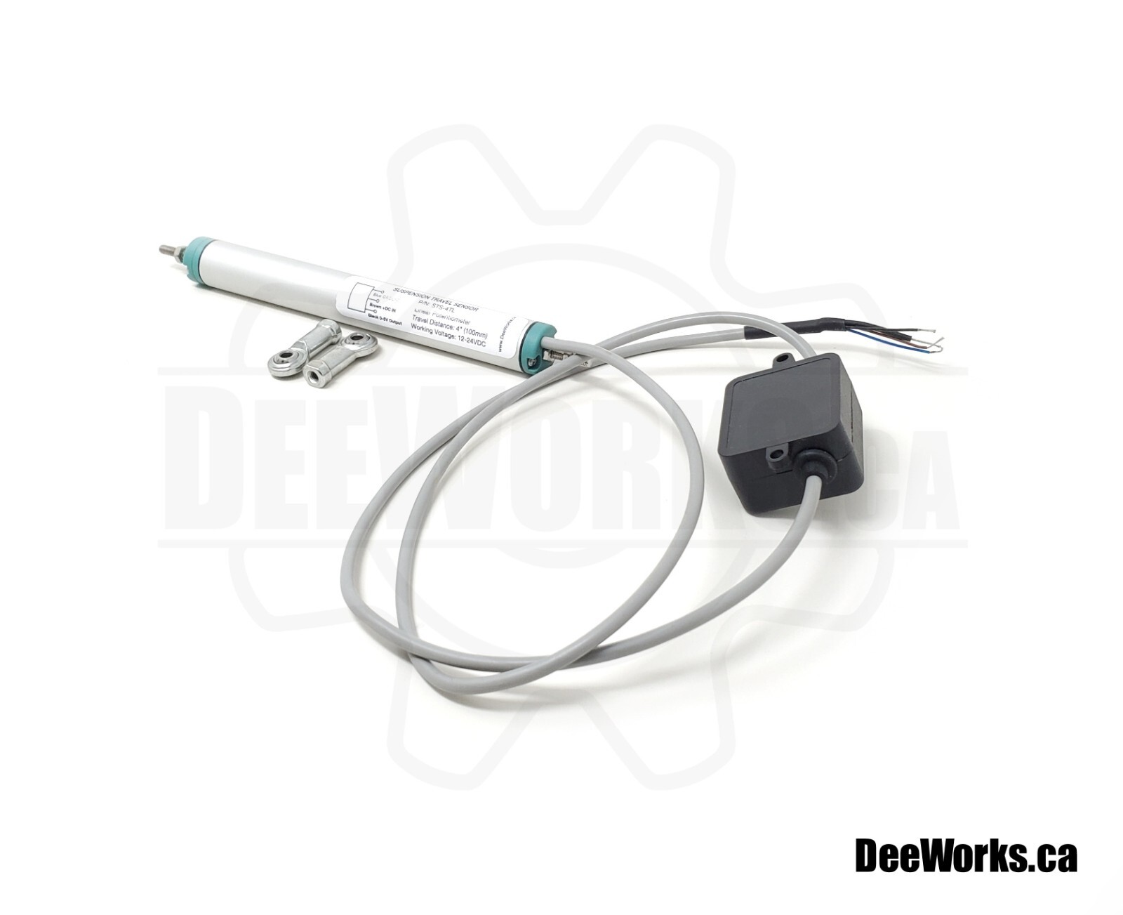Suspension Travel Sensor Linear Potentiometer 0-5V Analog Output 4 ...