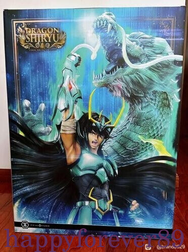Original Saint Seiya Shiryu Resin Model In Stock 1/4 Scale EX Ver H74cm ...