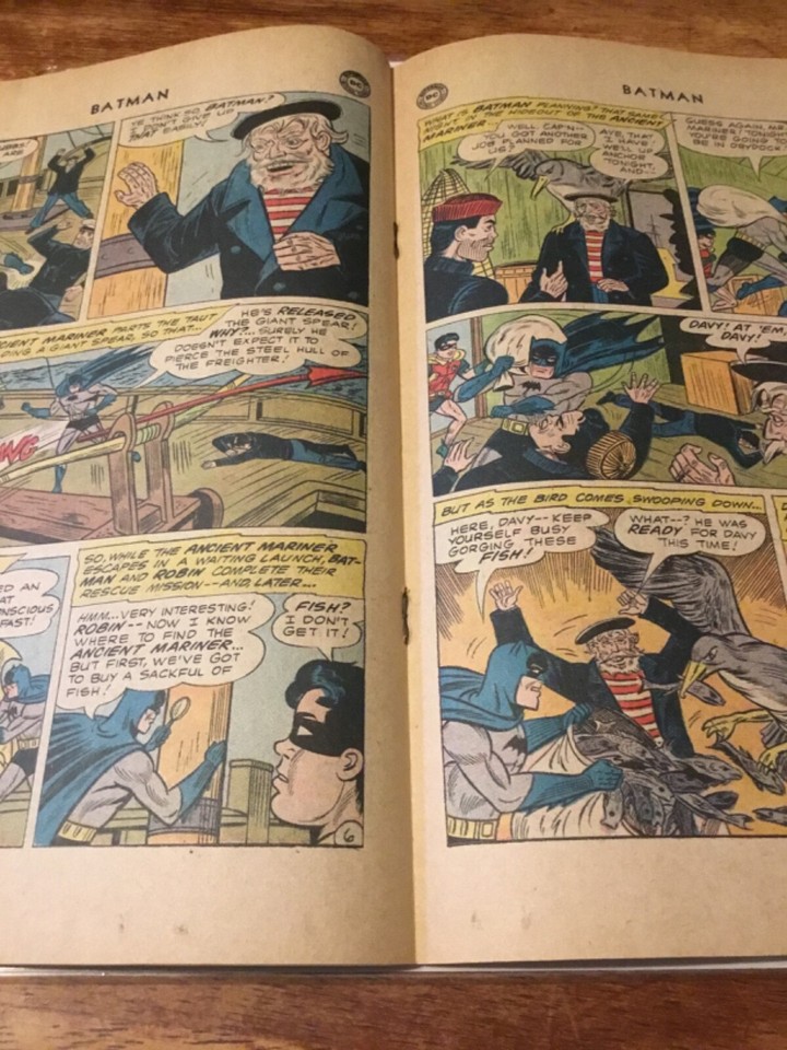 BATMAN v1/142 RAW A('RULER..BEWITCHED VALLEY') 1961 DCU | eBay