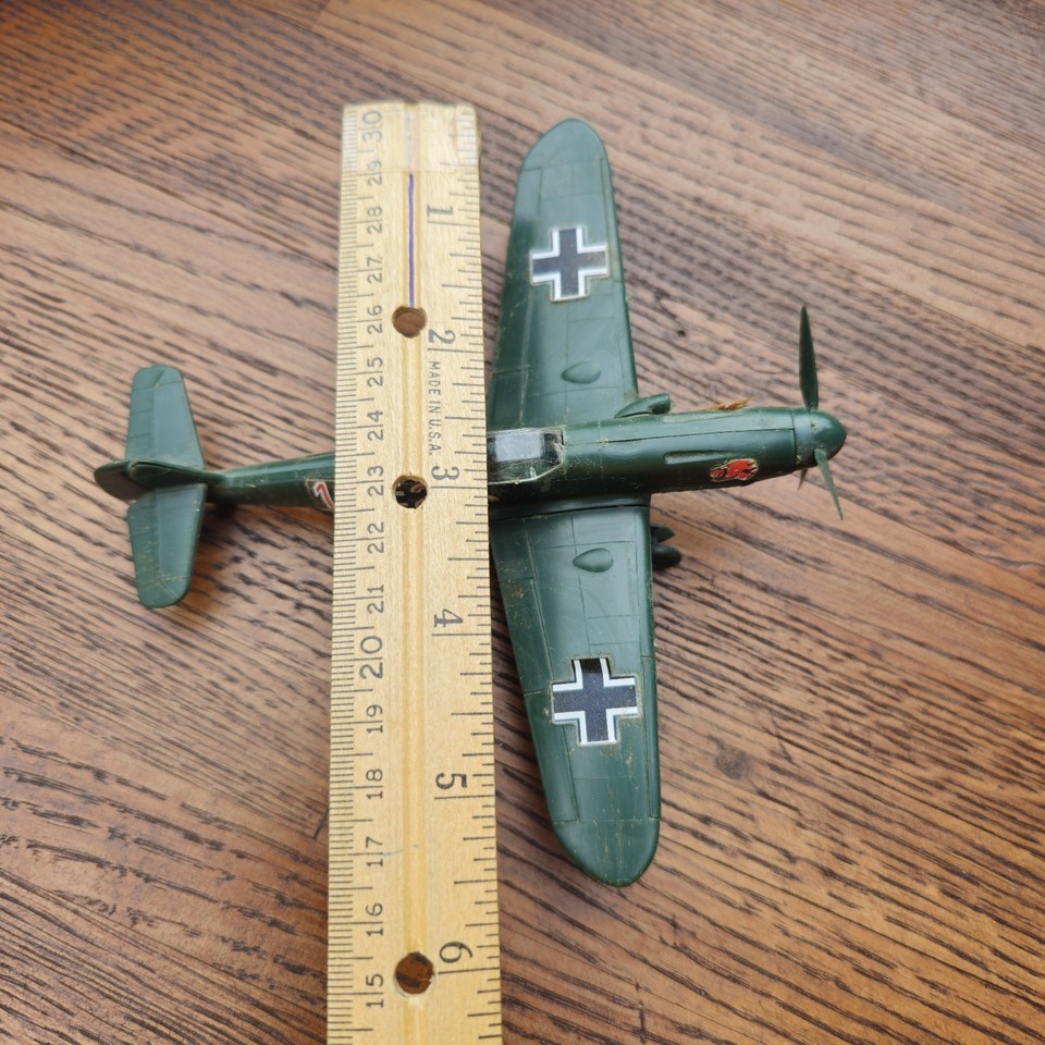 Vintage 1979 Snap Tite Messerschmitt Me109 Model Kit #1002 Model ...