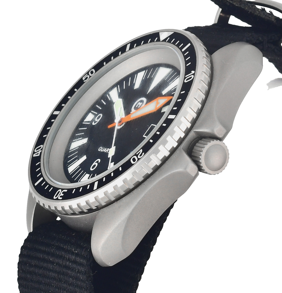 Cooper Qimei Submaster 300 Military Mens Wrist Watch - New - Orange ...