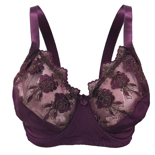 New Enhanced Size Upto 46H White/Black/Navy/Unwired or wired Bra Choice ...