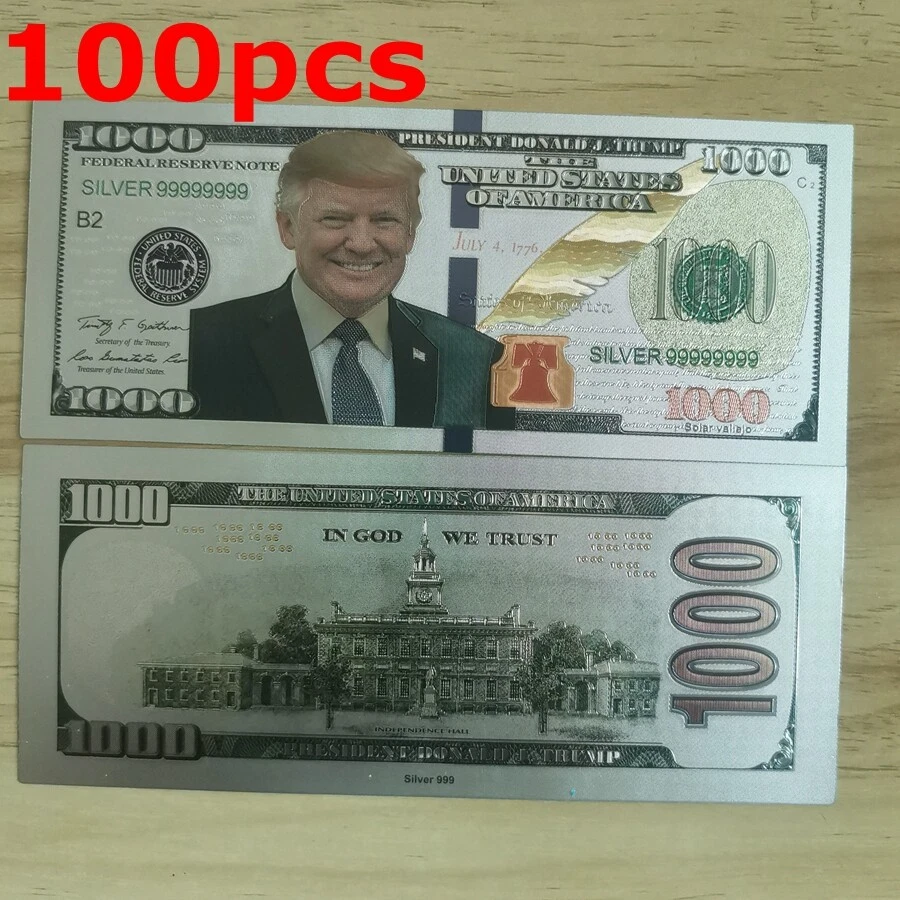 1000 Dollar Bill Front