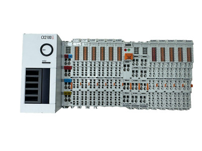 BECKHOFF Set CX2100-0014 w/ EL9200, EL2521, EL3162 and 9pc EL7037 | eBay