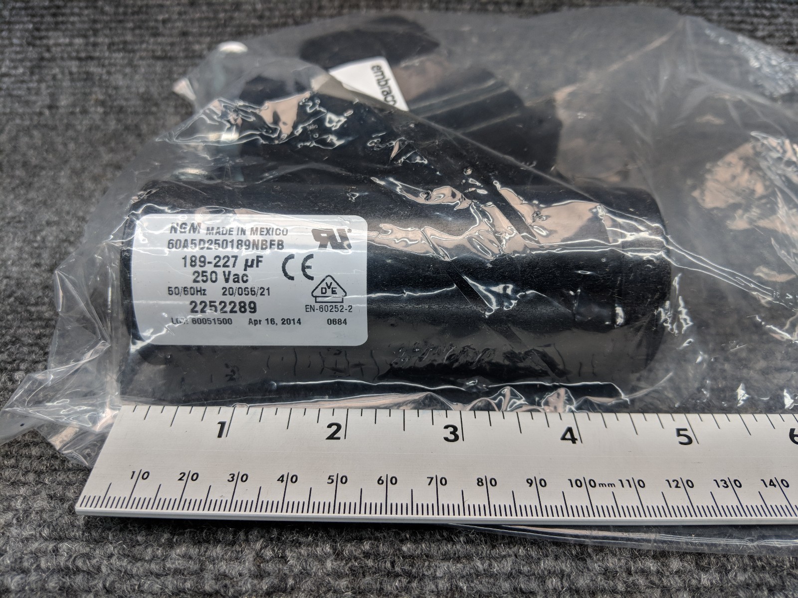 embraco US-PB6215A1 Start Component Kit | eBay