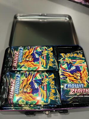 72 x crown zenith Booster packs &. Unweighed untampered. New Pokemon ...