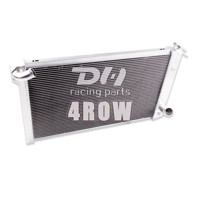 4Row Alu Radiator For 1973-1976 Chevrolet Corvette/ Plymouth Barracuda ...
