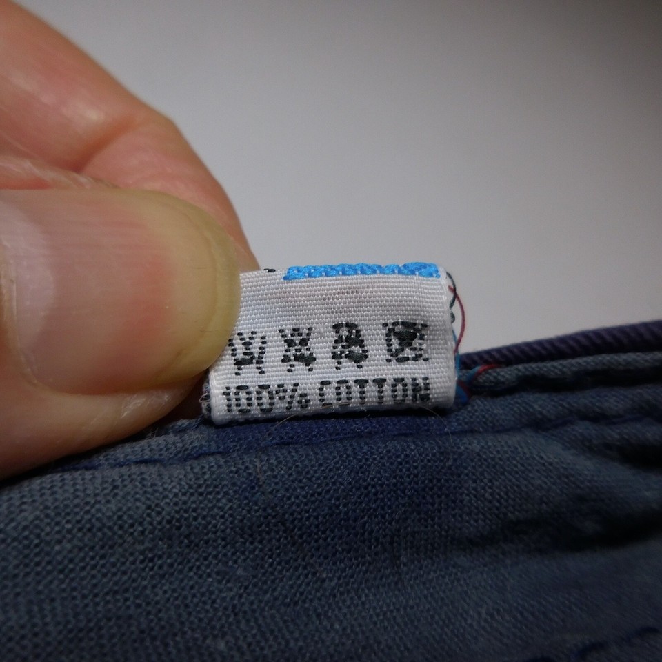 Blue Cotton Cap With Gold Embroidery CAPRI One Size Unisex RC Italy ...