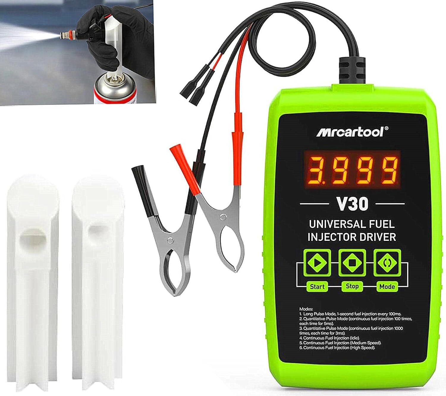 Universal Fuel Injector Tester Cleaner DIY Fuel Injector Cleaning 6 ...