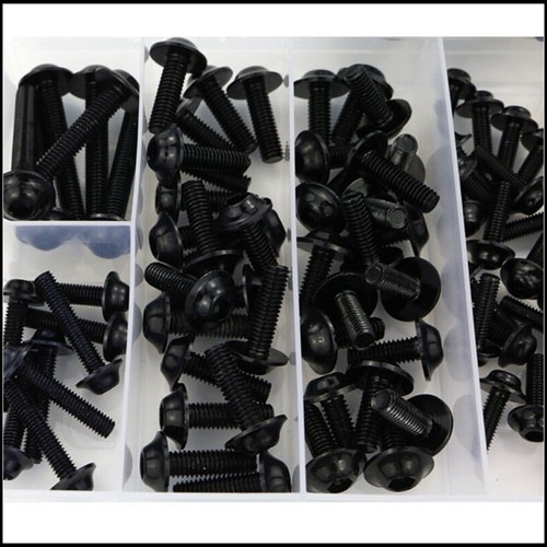 Complete Fairing Bolts Nut Kit Motor Full Fits For Suzuki GS500F 2005 ...