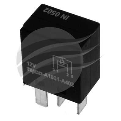 x5 Tyco Micro Relay Normally Open With Resistor 12V 4 Pin 20A | eBay