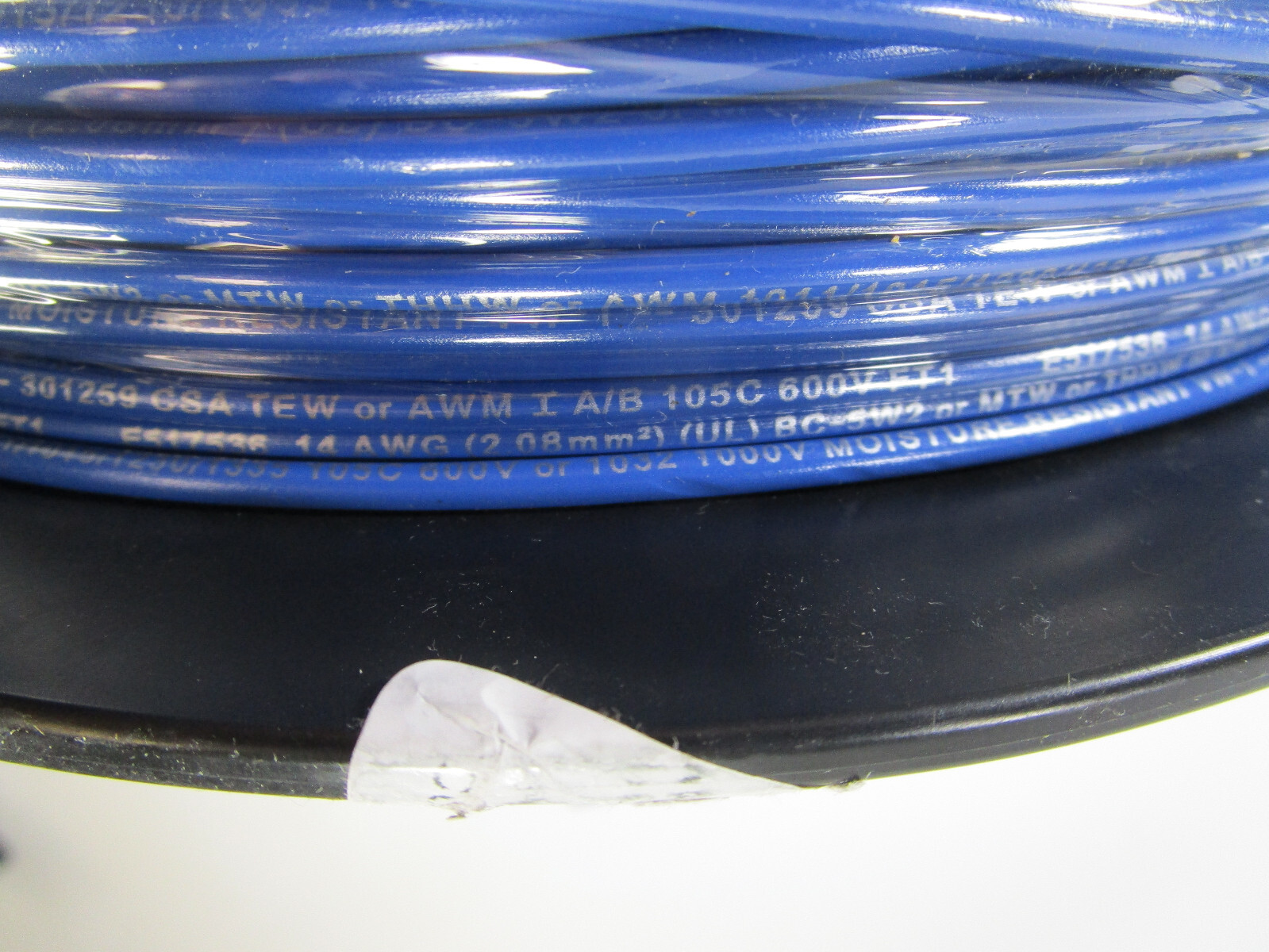 Roll 1000 feet E517536 14awg bc-5W2 MTW 105C 600V VW-1 301259 CSA TEW ...