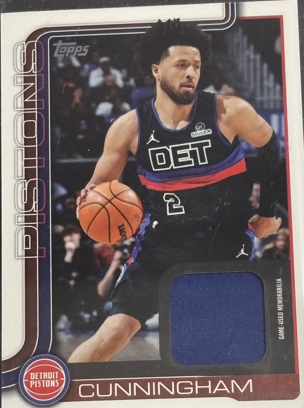 2025-26 Topps - Flagship Real One Relics Cade Cunningham #FRO-CC (MEM ...