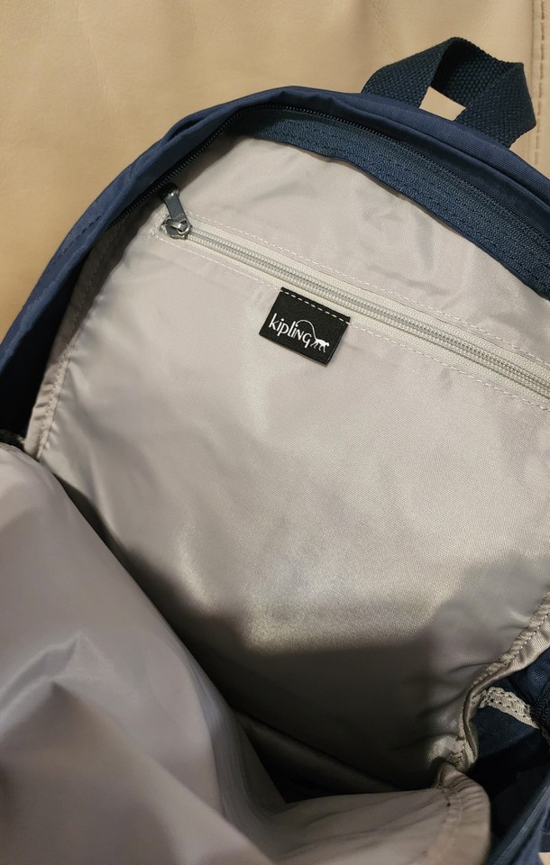 Kipling CHALLENGER Backpack BP4459 Blue Embrace Color 3lJ | eBay