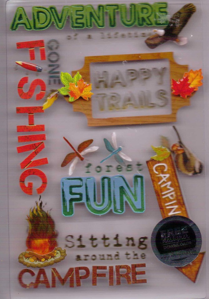 Momenta variety stickers~Dimensional~ BNIP~Many to choose from! Camping ...