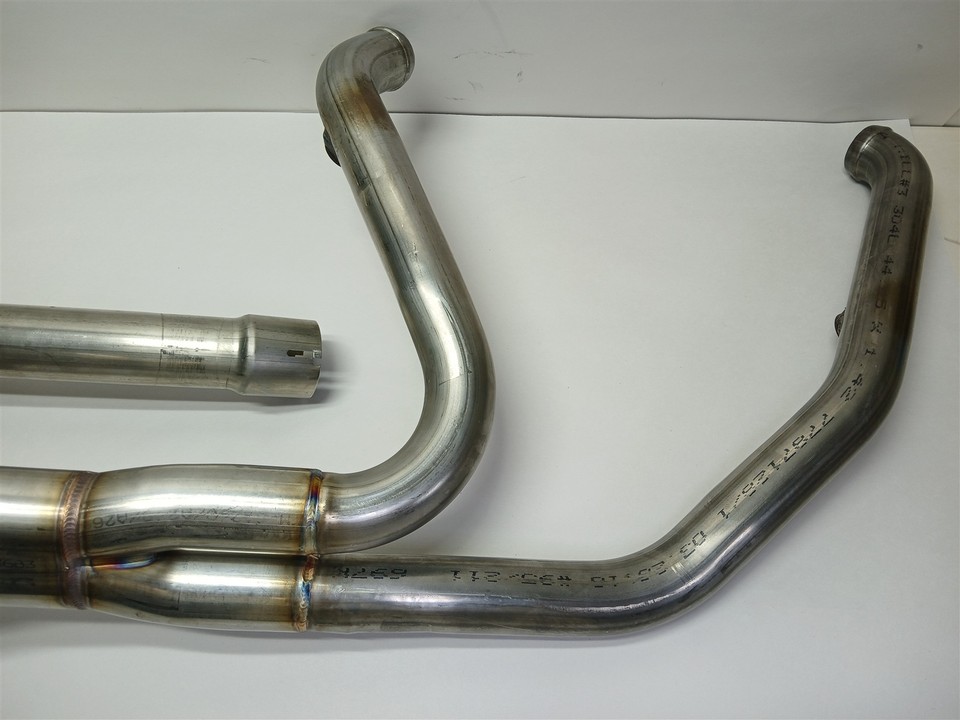 Harley-Davidson 2017-24 Touring M8 High Flow Header Head Pipe 64800062 ...