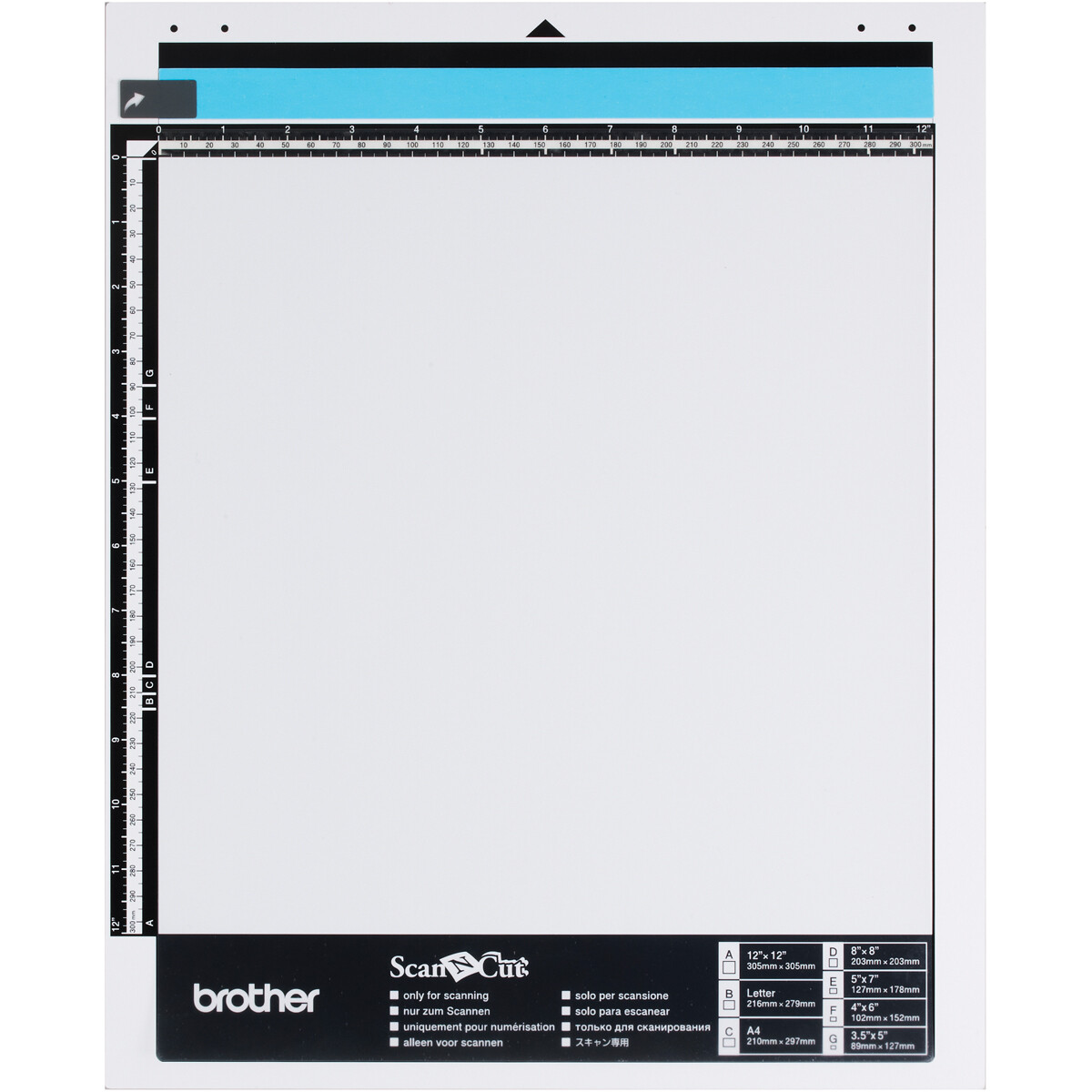 Brother ScanNCut Scan Mat 12"x12" 804904109957 | eBay
