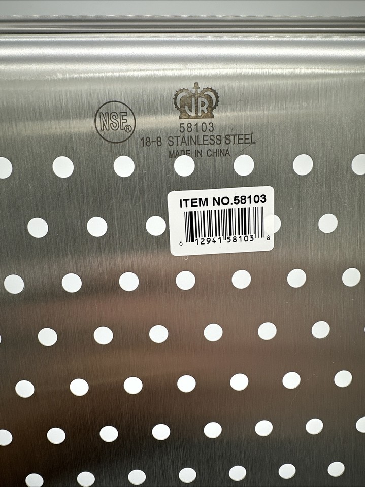 Full Size Commercial Chafing Pan Perforated Steam Tray Stainless Steel ...
